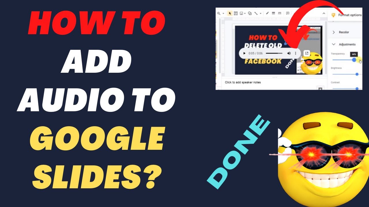 How to Add Audio to Google Slides? - YouTube
