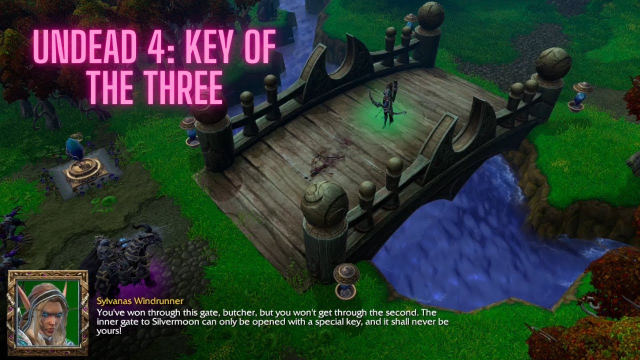 Warcraft 3: RoC Playthrough - Undead Campaign Mission 4: Key of the ...