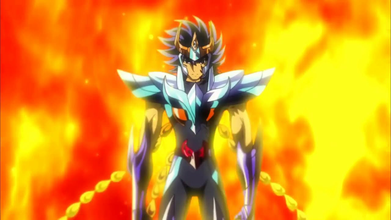 Saint Seiya Omega- Fenix aparece en el campo de batalla - YouTube