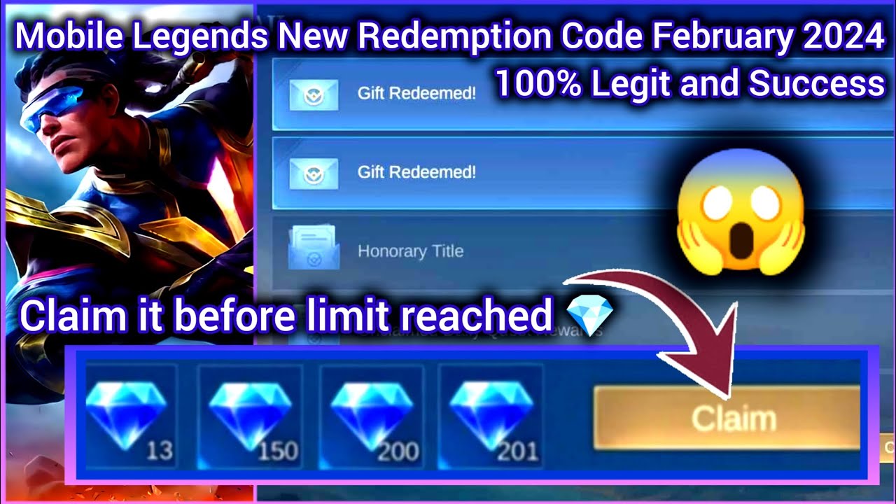 Mobile Legends diamond redeem codes February 26, 2024 - Get this ...