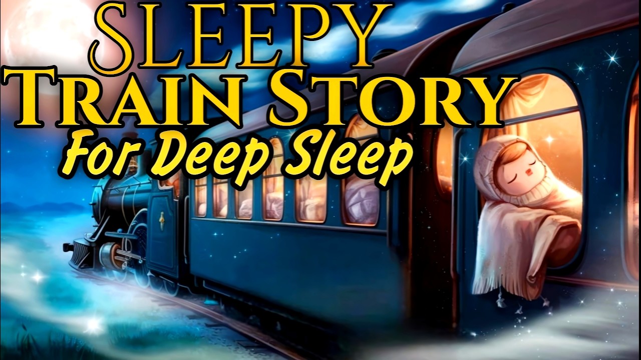The Sleepy Train Journey 🚂 A Cozy Ride Through Mist and Moonlight 😴 ...