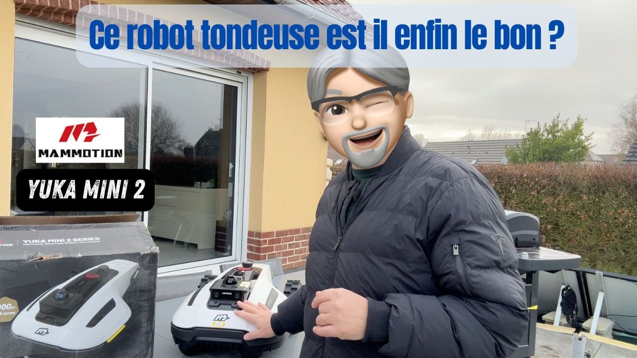 Ce robot tondeuse sans câble est il enfin le bon ? Mammotion YUKA mini ...