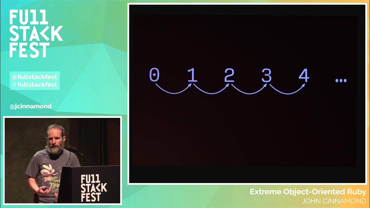 Full Stack Fest 2015: Extreme Object-Oriented Ruby, by John Cinnamond - YouTube