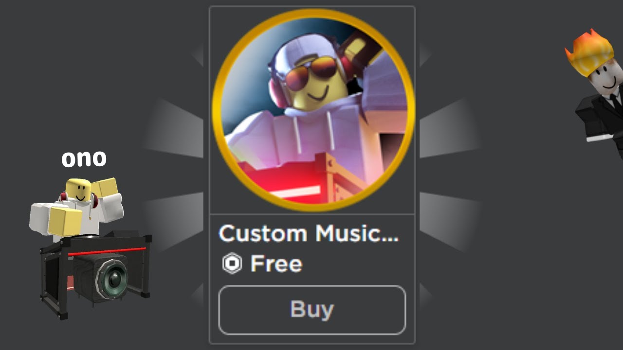 if the custom dj music gamepass is free - YouTube