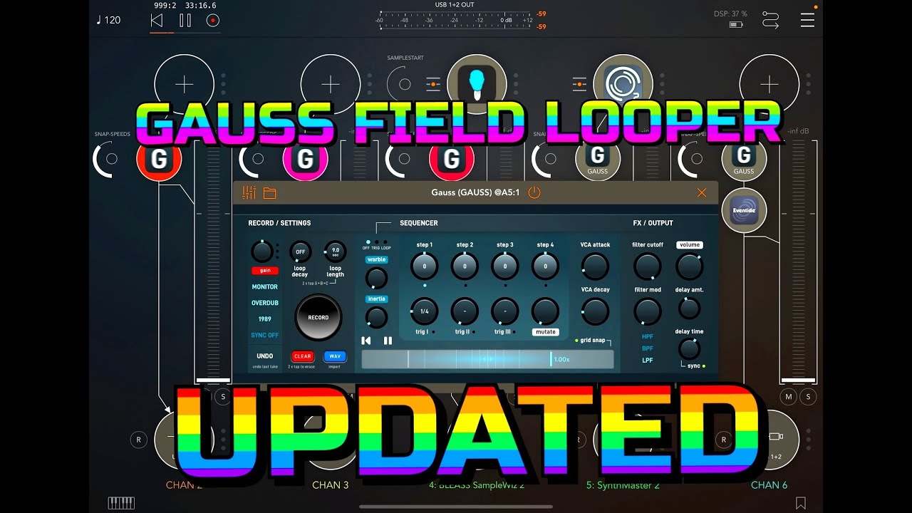 GAUSS Field Looper by Bram Bos & Hainbach - UPDATED - Import Audio ...