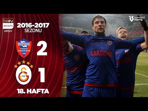 Karabükspor (2-1) Galatasaray | MAÇ ÖZETİ | 18. Hafta - 2016/2017