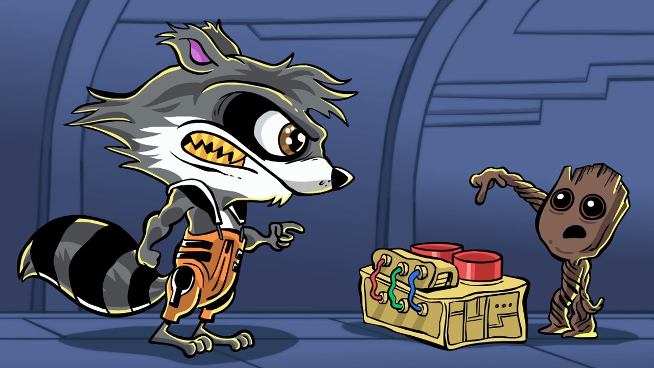 Guardians of the Galaxy ANIMATED! | Butch Hartman - YouTube