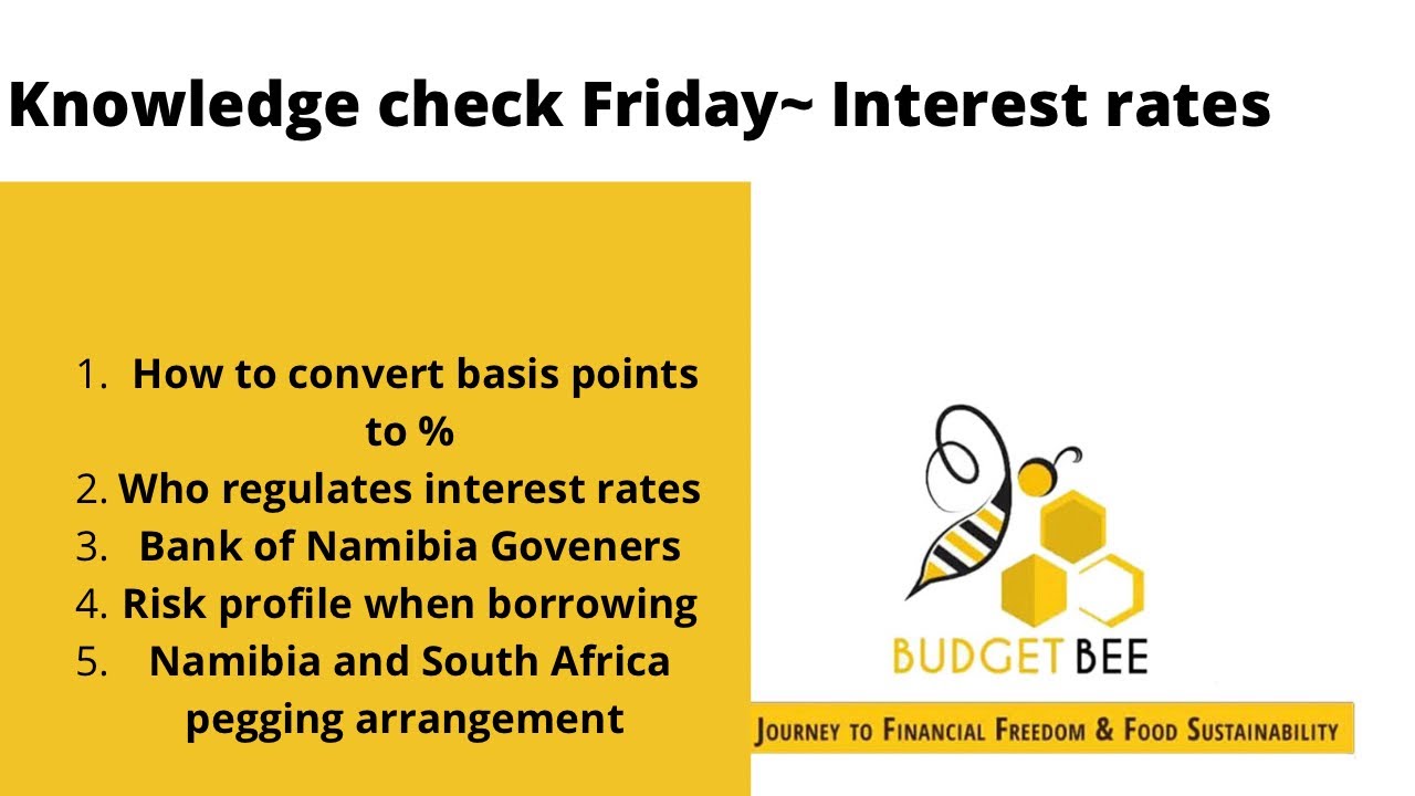 Interest rates explained using 5 short simple questions - YouTube