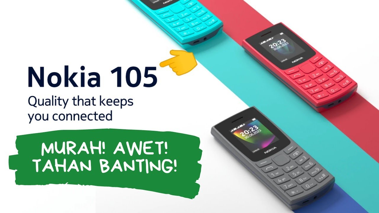 Harga Dan Spesifikasi Nokia 105 2023 And Nokia 105 4g 2023 Ponsel