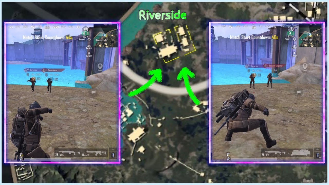HOW TO SPAWN RIVERSIDE? HOME SCREEN TRICK! - METRO ROYALE CHAPTER 2 ...