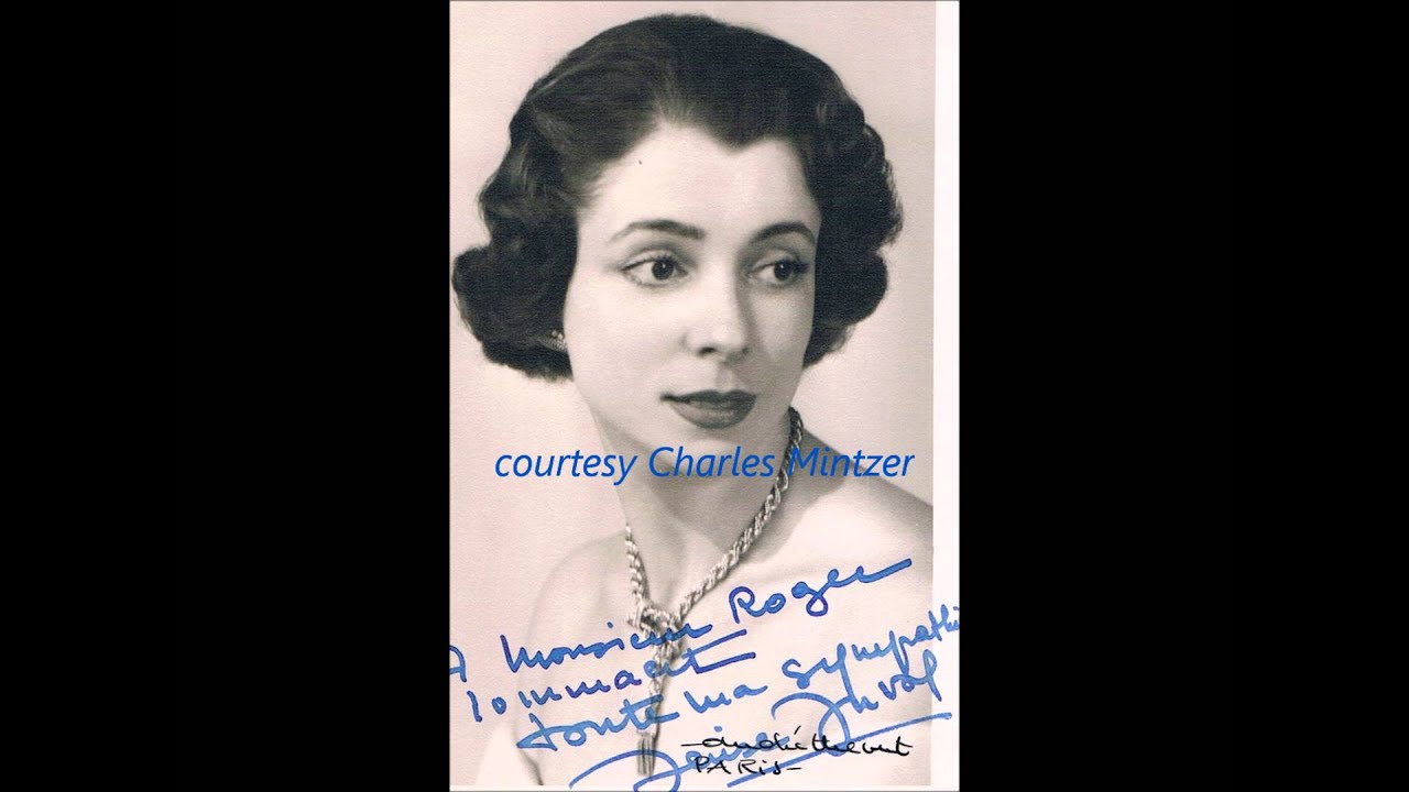 DENISE DUVAL IN MEMORIAM (1921-2016) sings GOUNOD live - YouTube