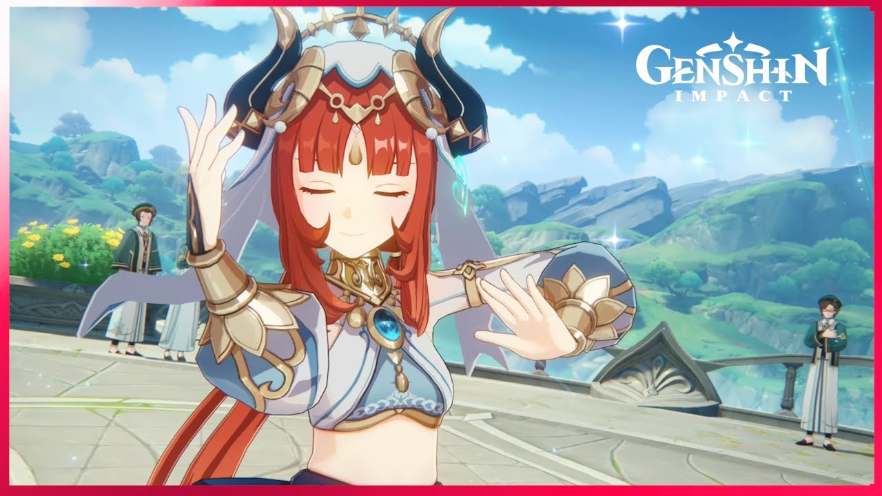 Genshin Impact Cutscene: Nilou's Dance | Sumeru Archon Quest - YouTube