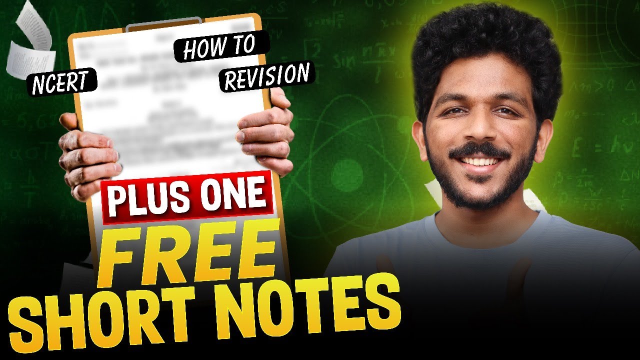 Plus One Maths Complete Notes & Formulas in One Video | All Chapters ...