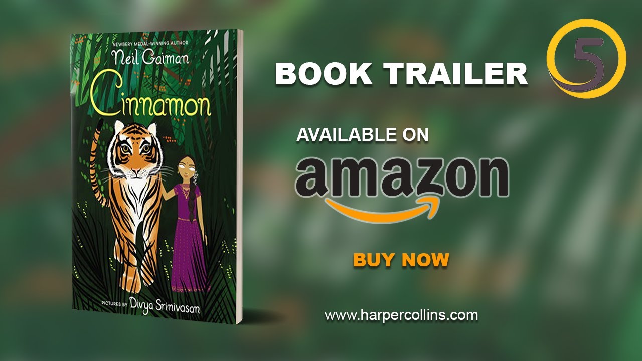 CINNAMON by Neil Gaiman Official Book Trailer - YouTube