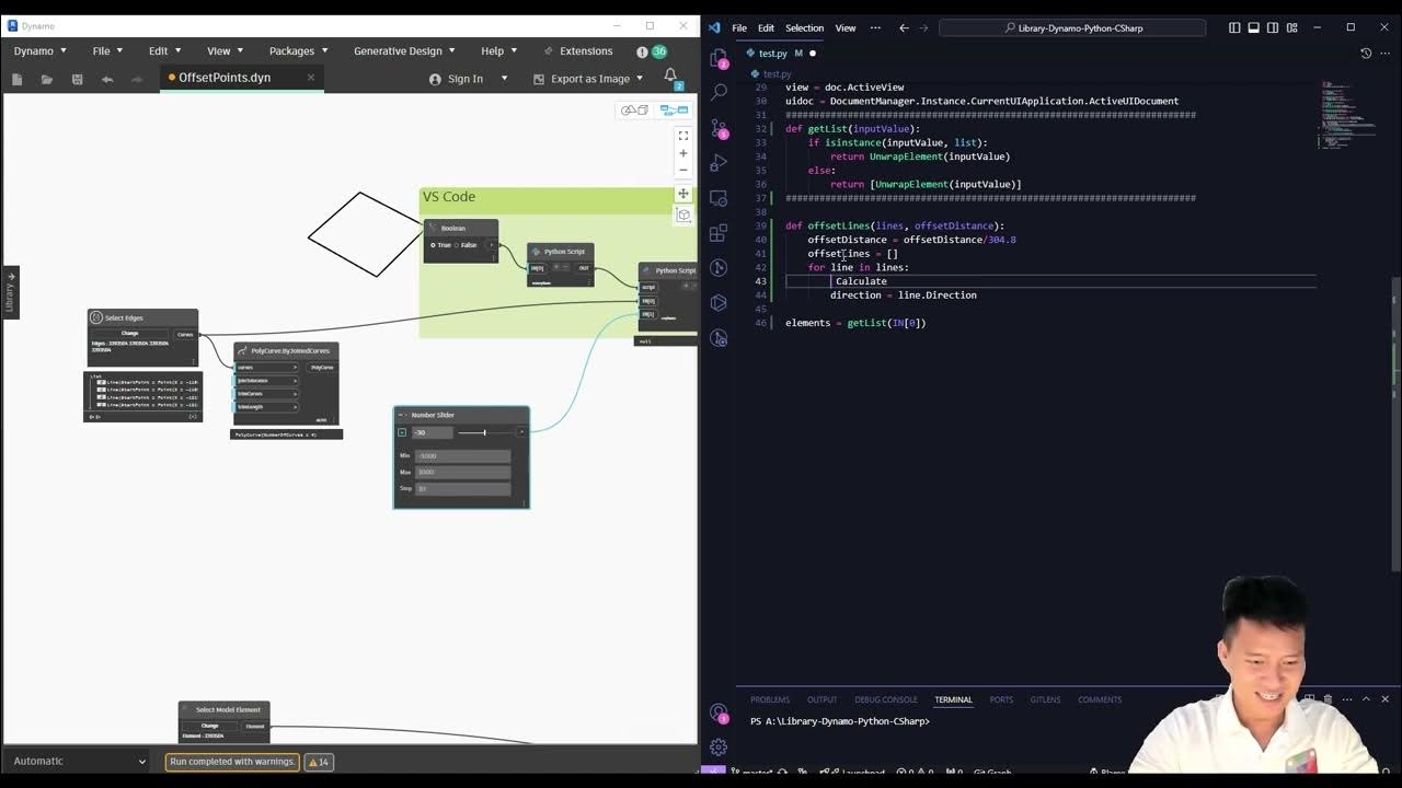 Offset Đường Lines Đơn Giản Trong Dynamo Với Python | Autodesk Revit Tips - YouTube