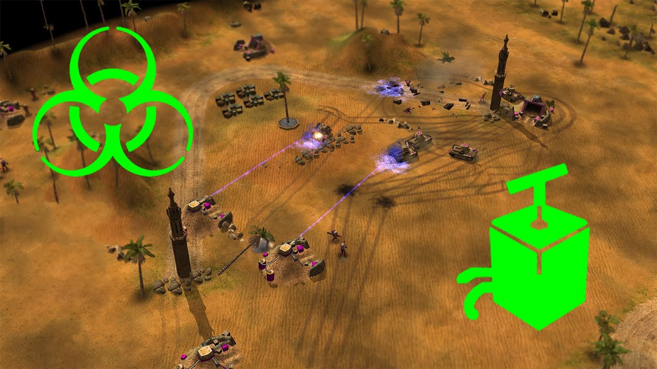 Command & Conquer Generals Zero Hour (1 v 1) Via game ranger , with ...