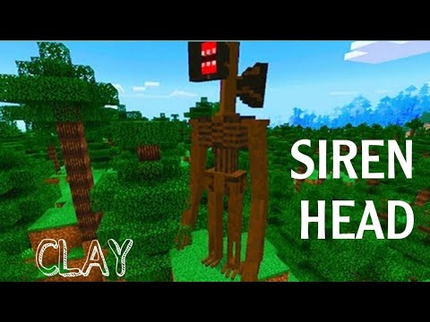 ALL SIREN HEAD with Clay. MINECRAFT. - YouTube