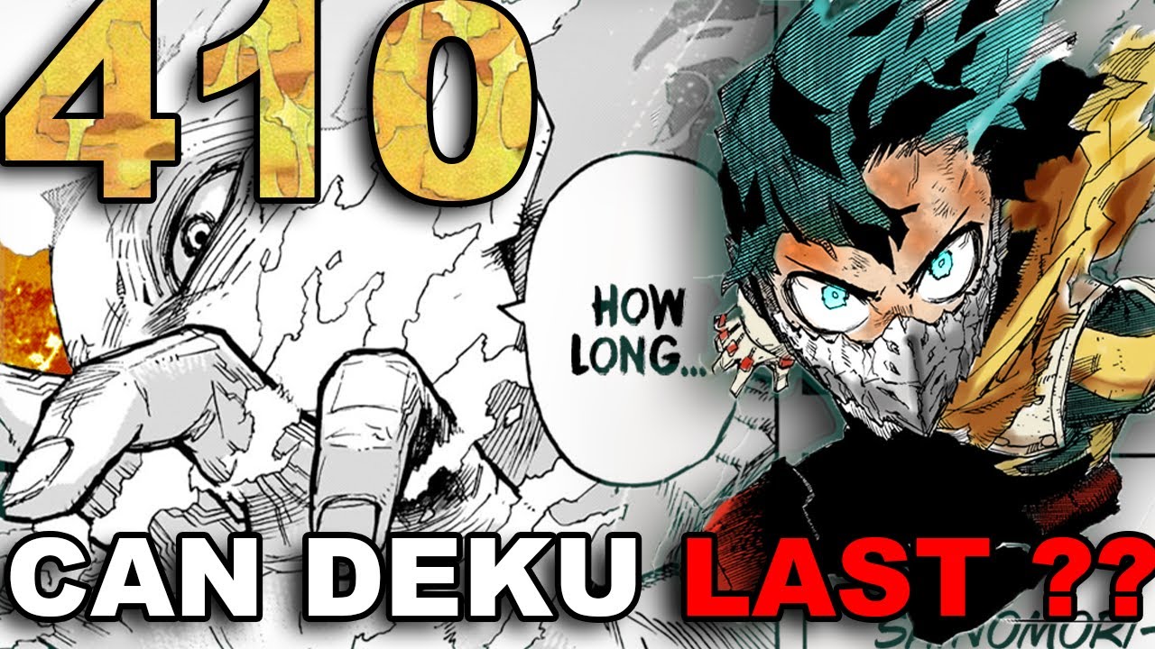 My Hero Chapter 410 I Sense Danger for Deku , AFO's final attack - YouTube