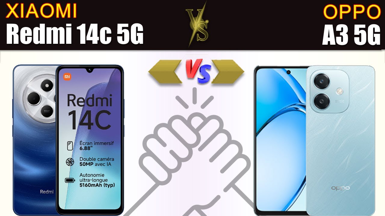 Redmi 14c 5G vs Oppo A3 5G Full phone specs comparison - YouTube