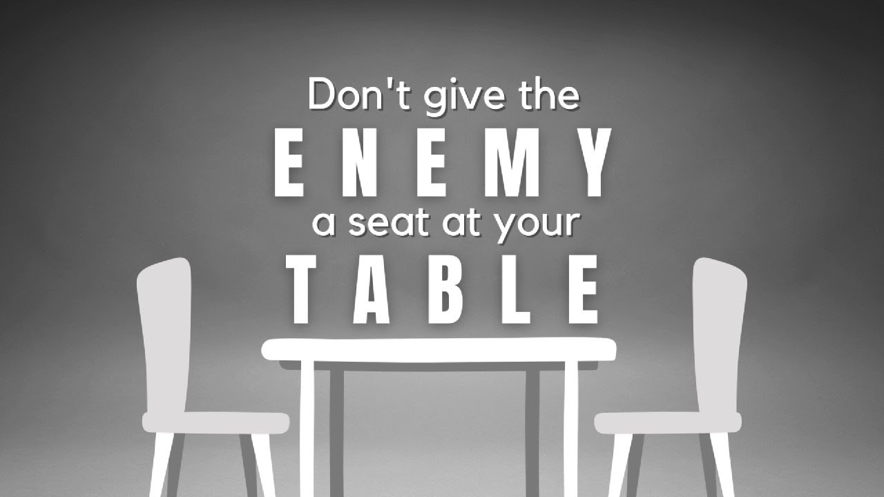 United Church of Kensington - Don't Give The Enemy A Seat At Your Table ...