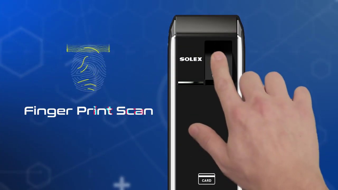 SURIWONG : SOLEX Smart Digital Door Lock - Go keyless, touch and open ...