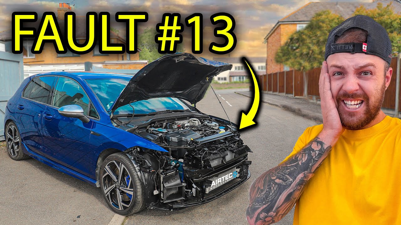 REBUILDING MY CRASH DAMAGED VW MK8 GOLF R - YouTube