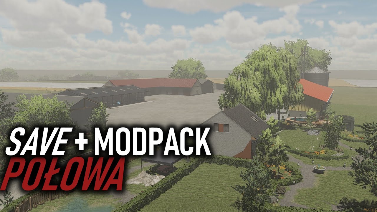 😱DOWNLOAD SAVE😱DUZE MASZYNY😄PIĘKNY KLIMAT😮Połowa🔥FS22🔥Patrz Opis😮 - YouTube