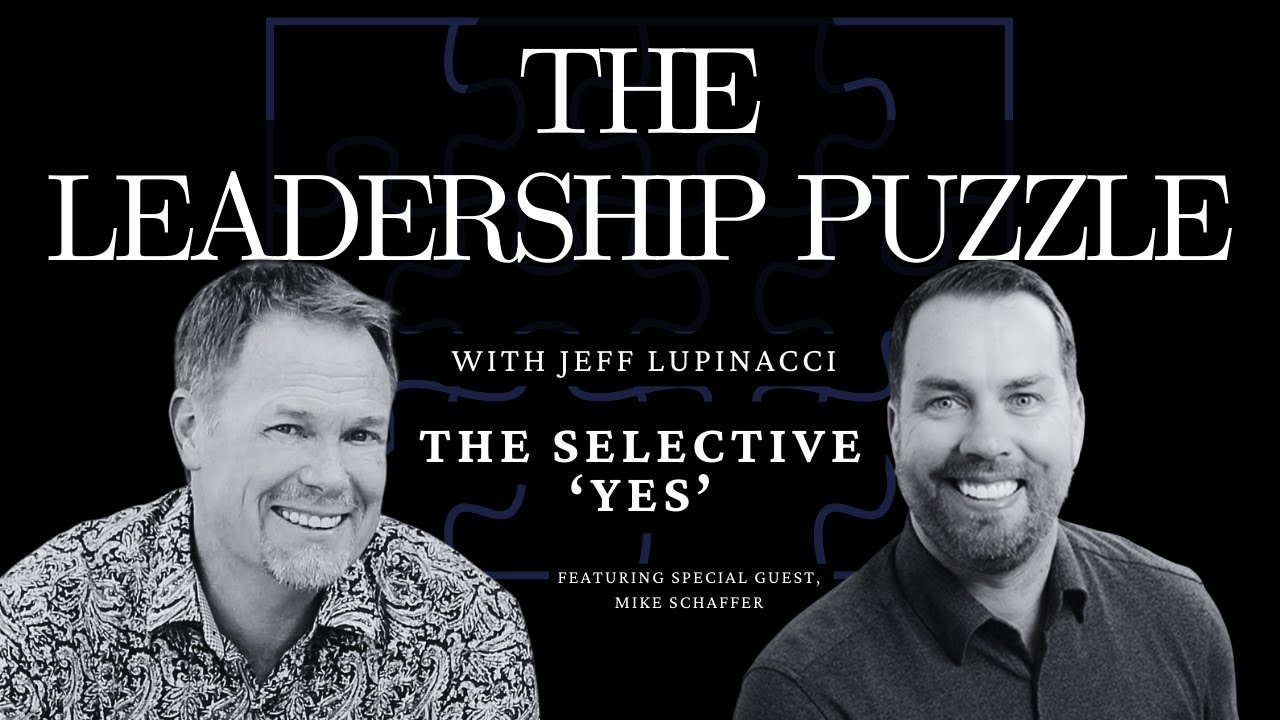 The Leadership Puzzle with Mike Schaffer, CEO of Echo-Factory - YouTube