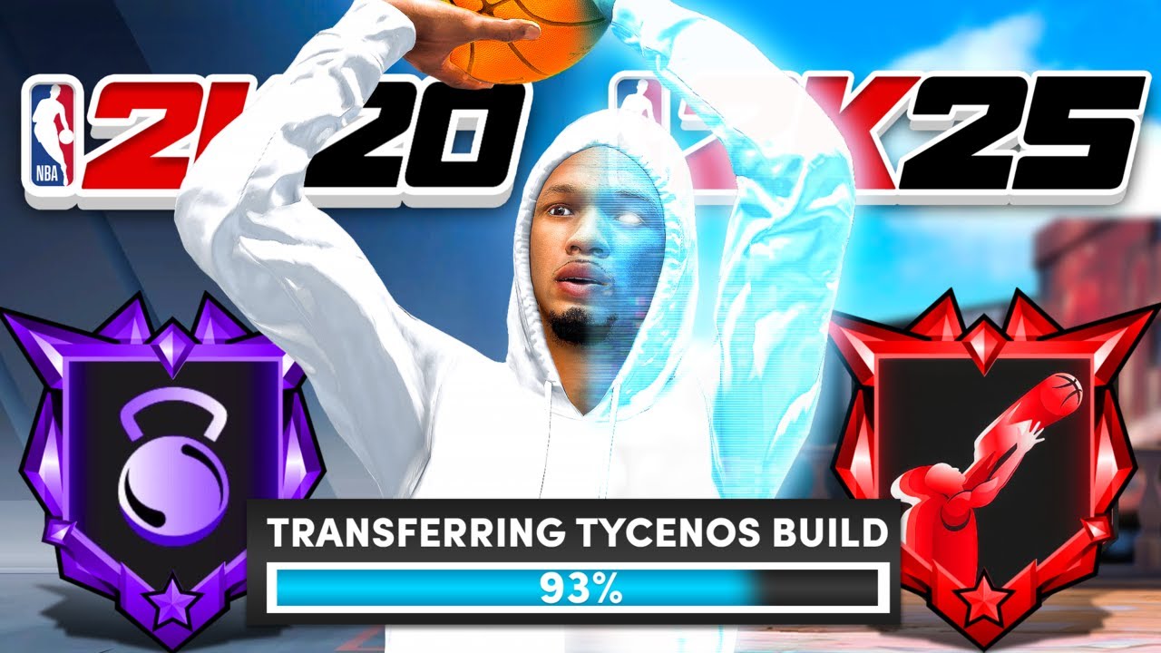 I CREATED TYCENO'S NBA 2K20 "SHOT CREATOR" BUILD on NBA 2K25! + 99 3PT ...