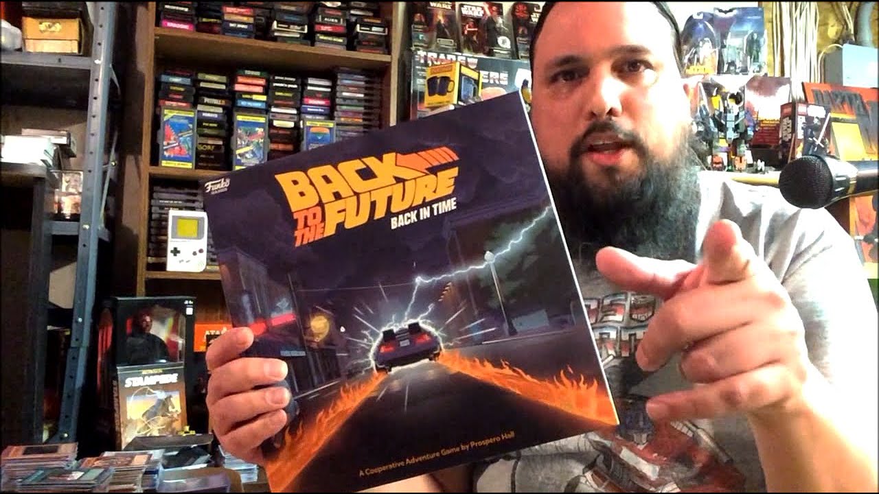 Back to the Future - Back in Time Board Game - YouTube
