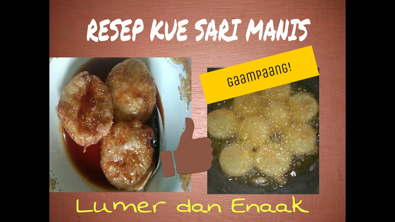 Resep Kue Sari Manis - YouTube