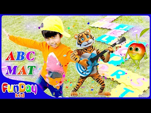 Alphabet Song | ABC MAT | Pretend Play finding Letters with Urvi and ...
