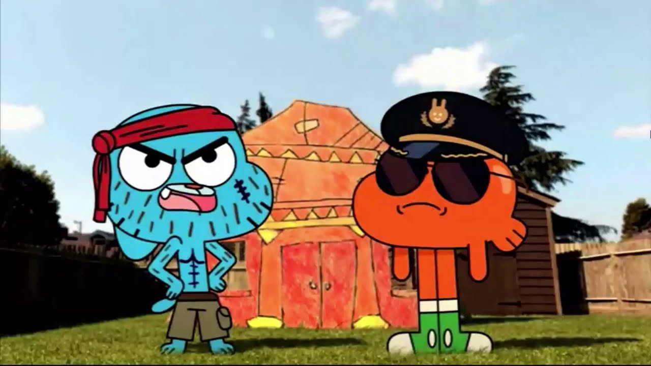 The Amazing World Of Gumball - Ninja George Training - YouTube
