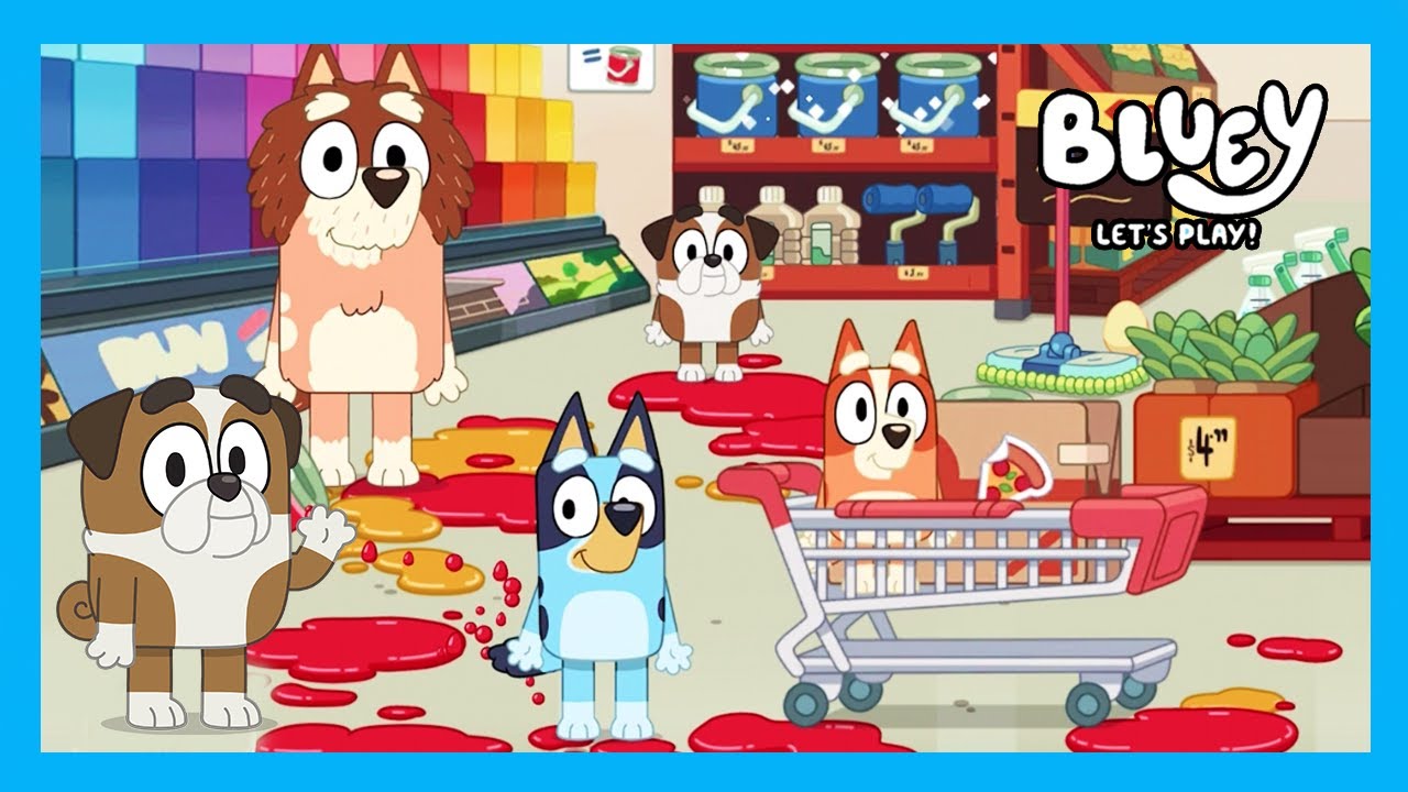Episode Winton and Bluey make a Mess ?! - Bluey: Let's Play! | iPad ...