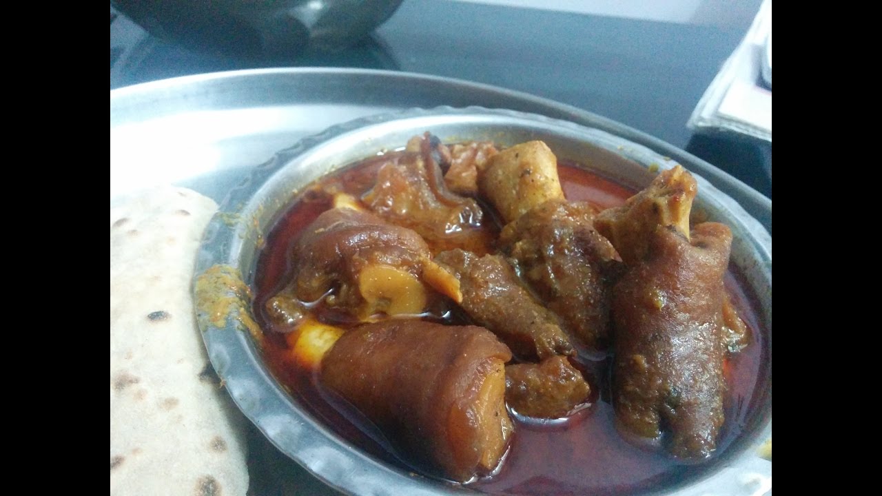 nagpur khoor (paya) mutton recipe saoji in 7 easy steps. - YouTube