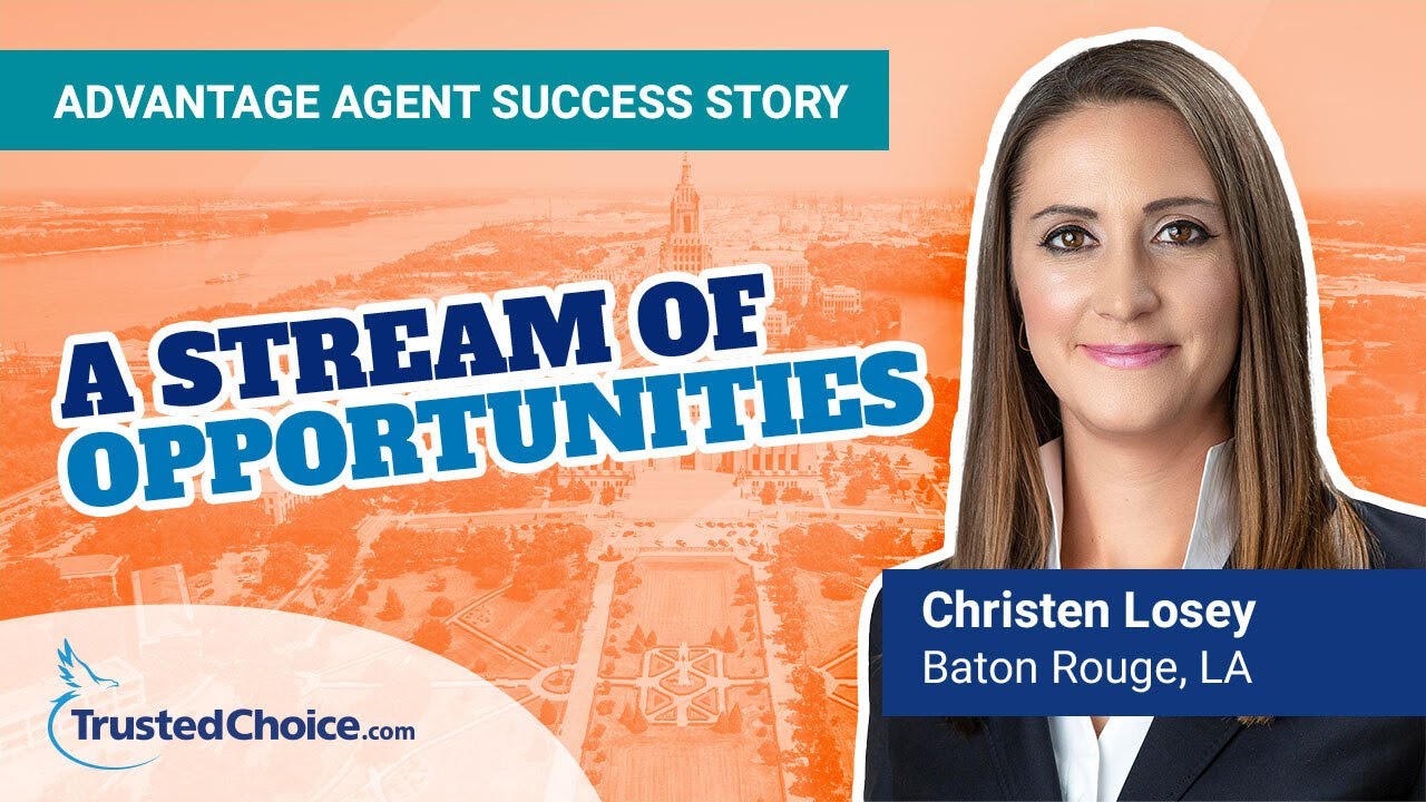 Louisiana Agency Success Story - Christen Losey - YouTube