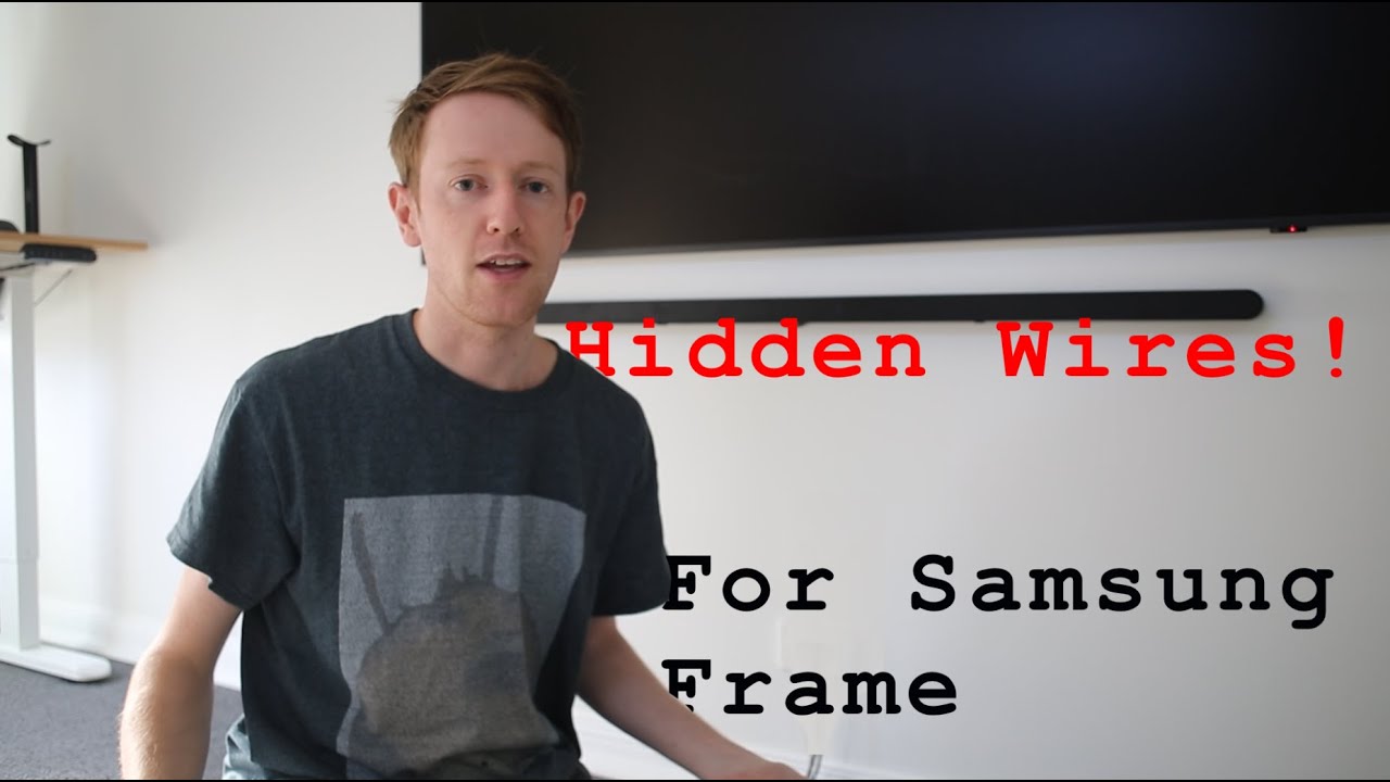 How to Mount a Samsung UltraSlim Soundbar - S800/S801D - YouTube