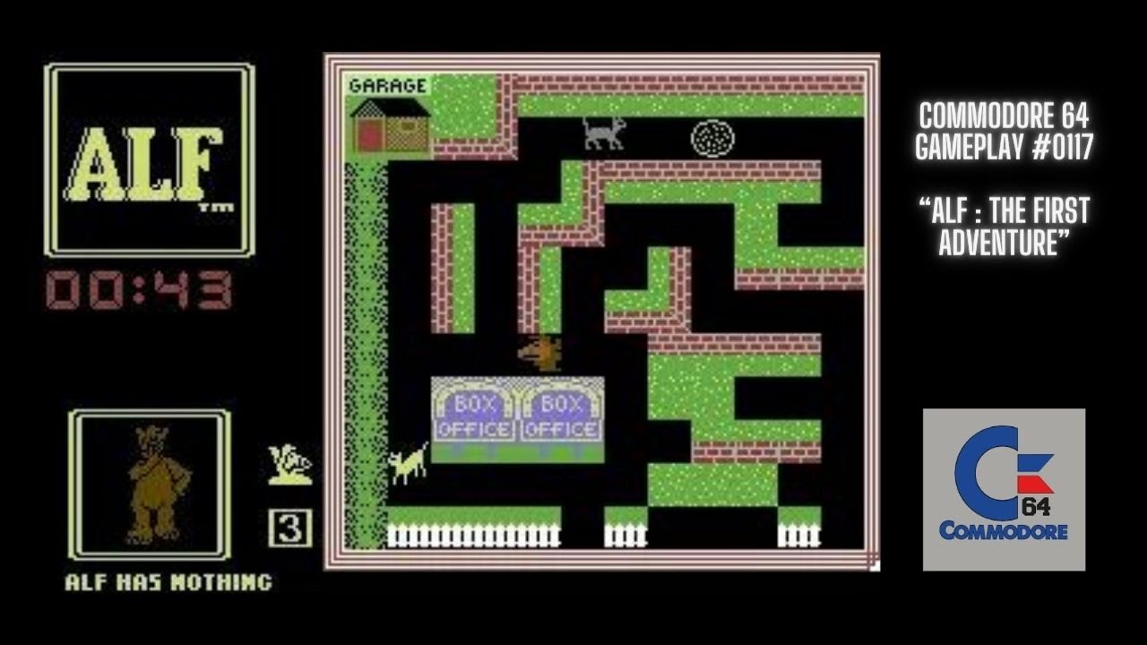 Alf : The First Adventure (Commodore 64 / Gameplay #0117) - YouTube
