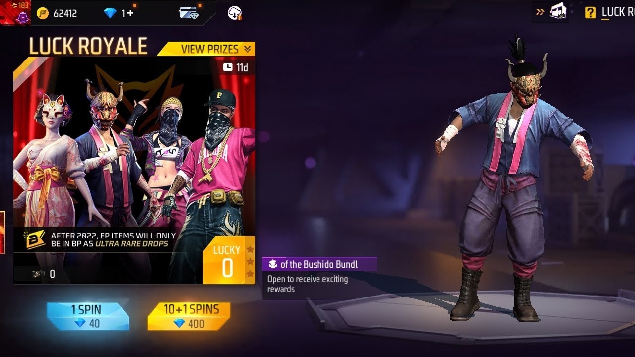 FREE FIRE RARE BUNDLE IS BACK😳😳😳FREE SAKURA BUNDLE GIVEAWAY 💎💎💎MUST ...