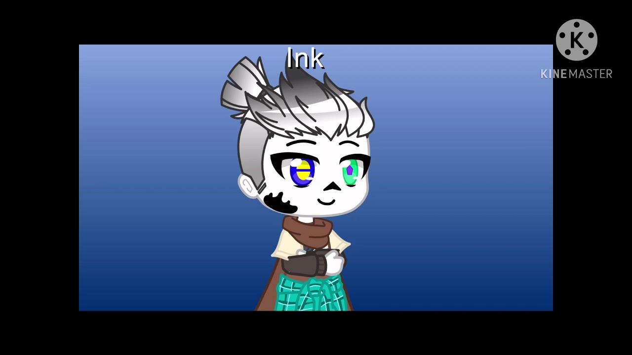 Ink!Sans - eyes blinking test Gacha Club only (original by Gacha-Siri ...