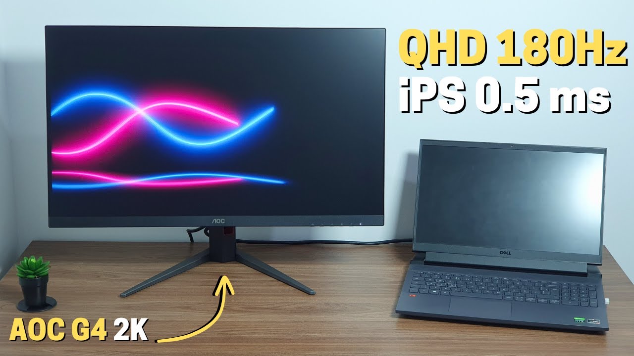 Monitor Gamer AOC G4 QUAD 27" QHD 180Hz 0.5ms PAINEL IPS 2K + HDR10 ...