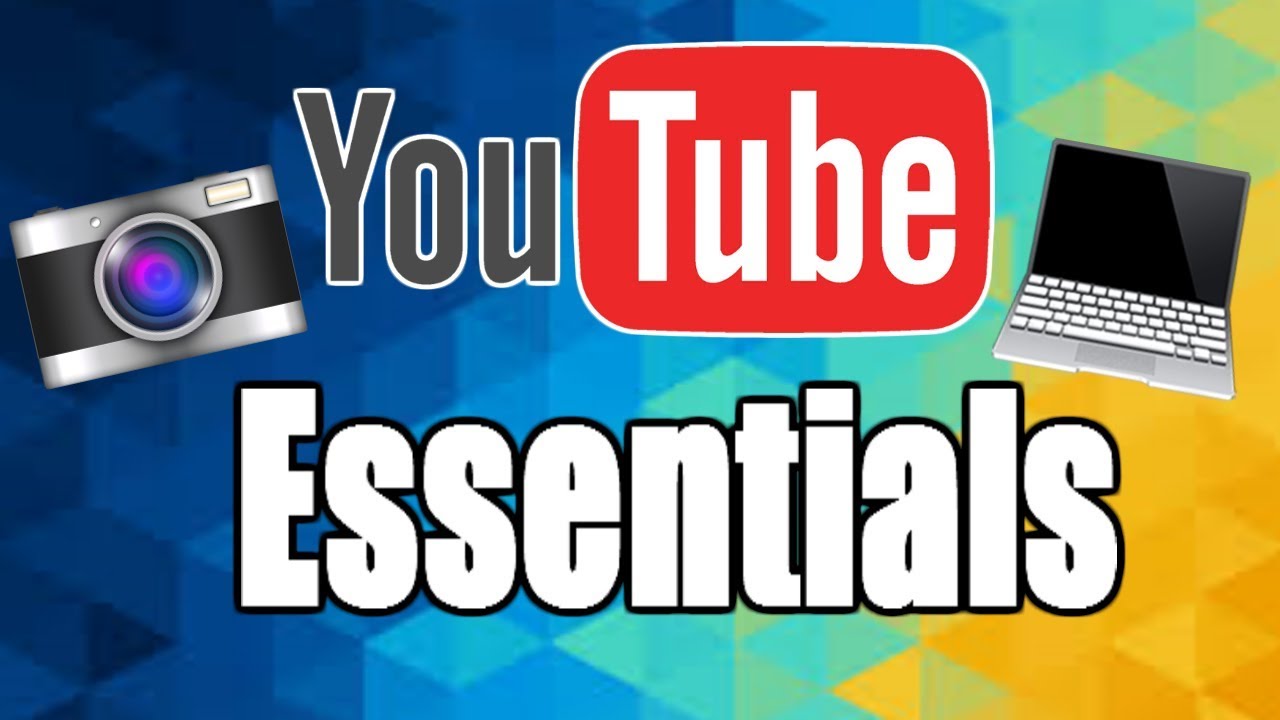 Youtube Essentials // Things every Youtuber needs! - YouTube