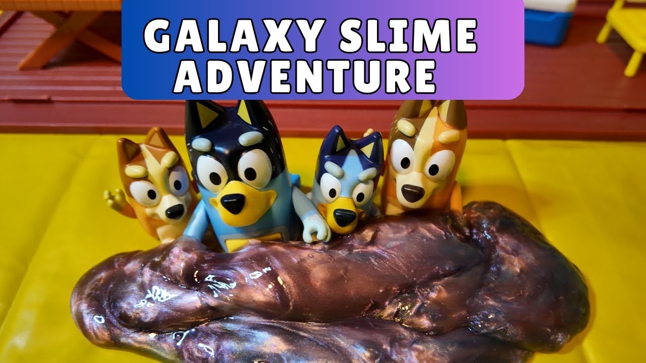 Bluey & Bingo's Galaxy Slime Adventure! | Bluey Toy Play & Slime Fun ...