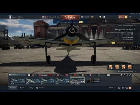 War Thunder the great luftwaffe german tree - YouTube