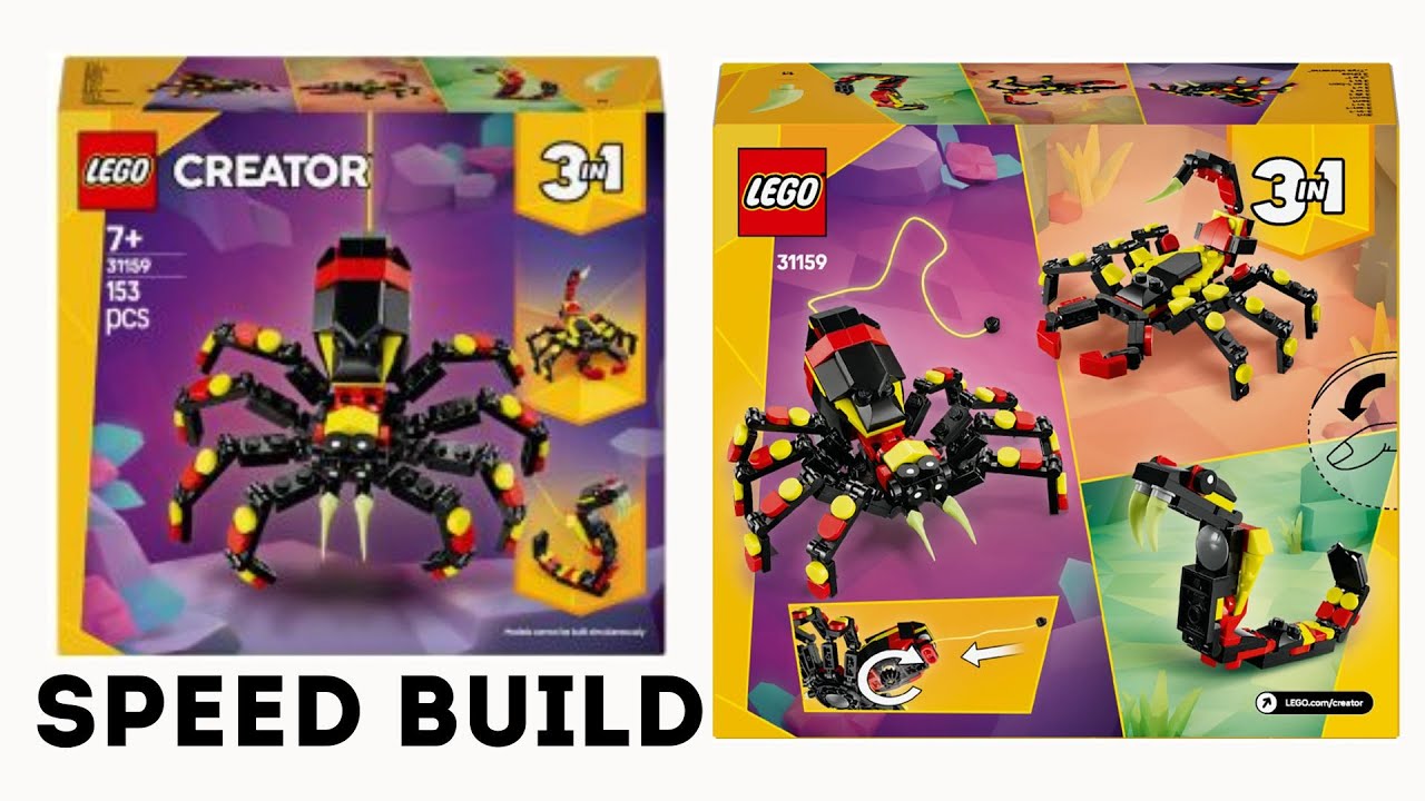 Lego Creator set 31159 3 in 1 #speedbuild #lego #stopmotion #jikan # ...