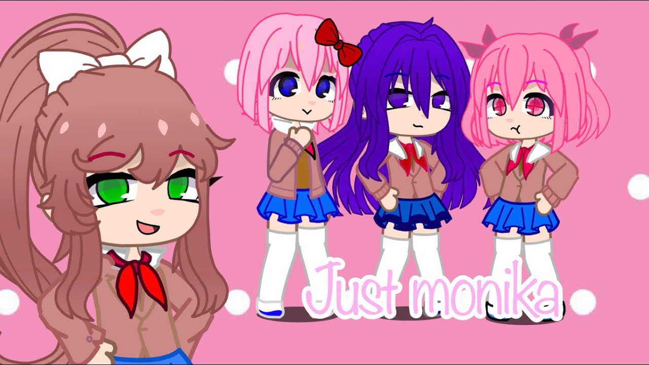 Just Monika |DDLC music video| - YouTube