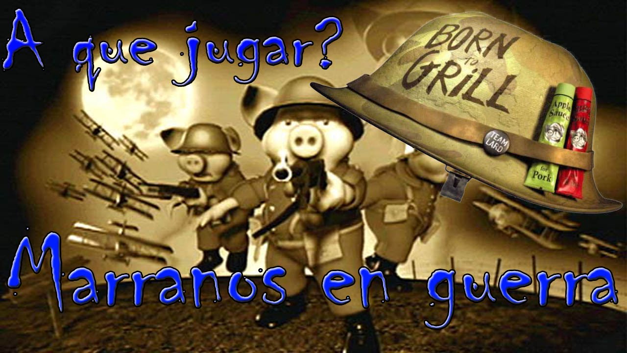 Análisis Marranos en guerra (Hogs Of War) español: A que jugar? - YouTube
