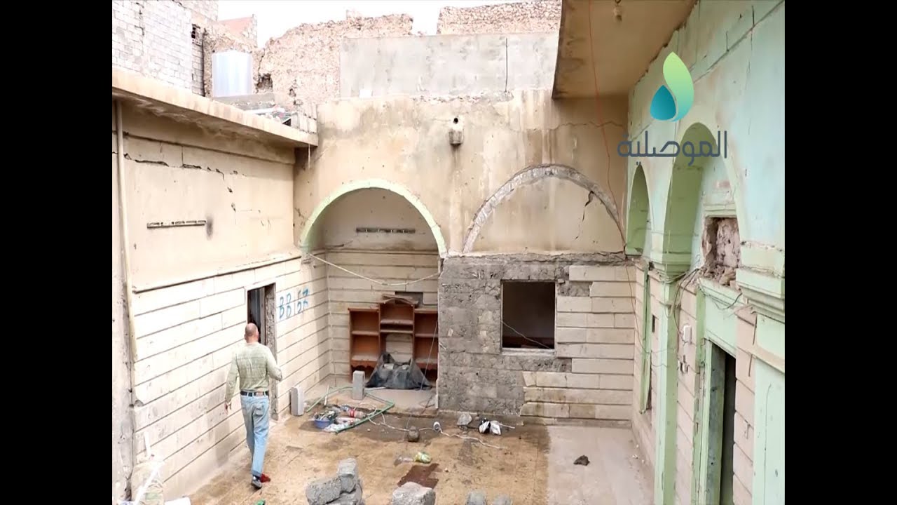 اللجنة الخيرية في جامع احمد اسماعيل تشرع باعمار جامع الرضواني بالموصل