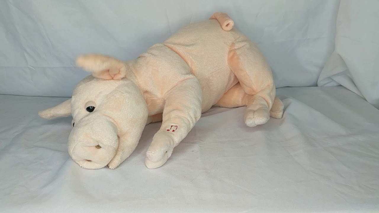 Animated Arnold The Snoring Pig Plush - YouTube