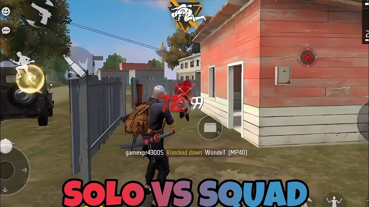 SOLO VS SQUAD GAMEPLAY 🔥 | GARENA FREE FIRE || - YouTube